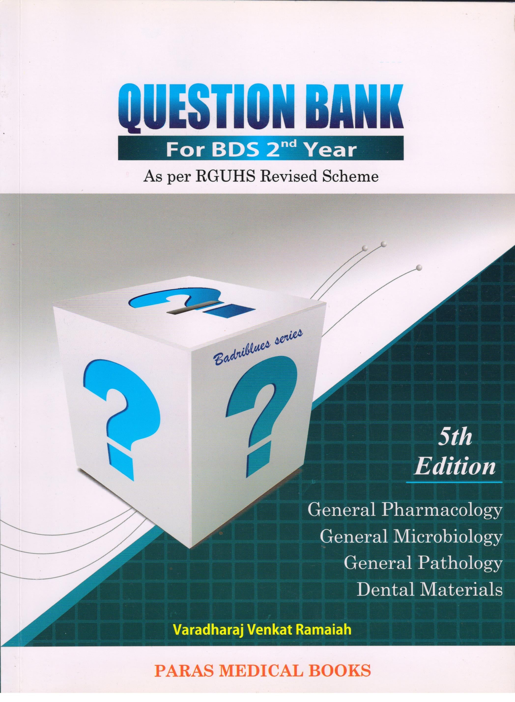 Question Bank For BDS 2nd Year