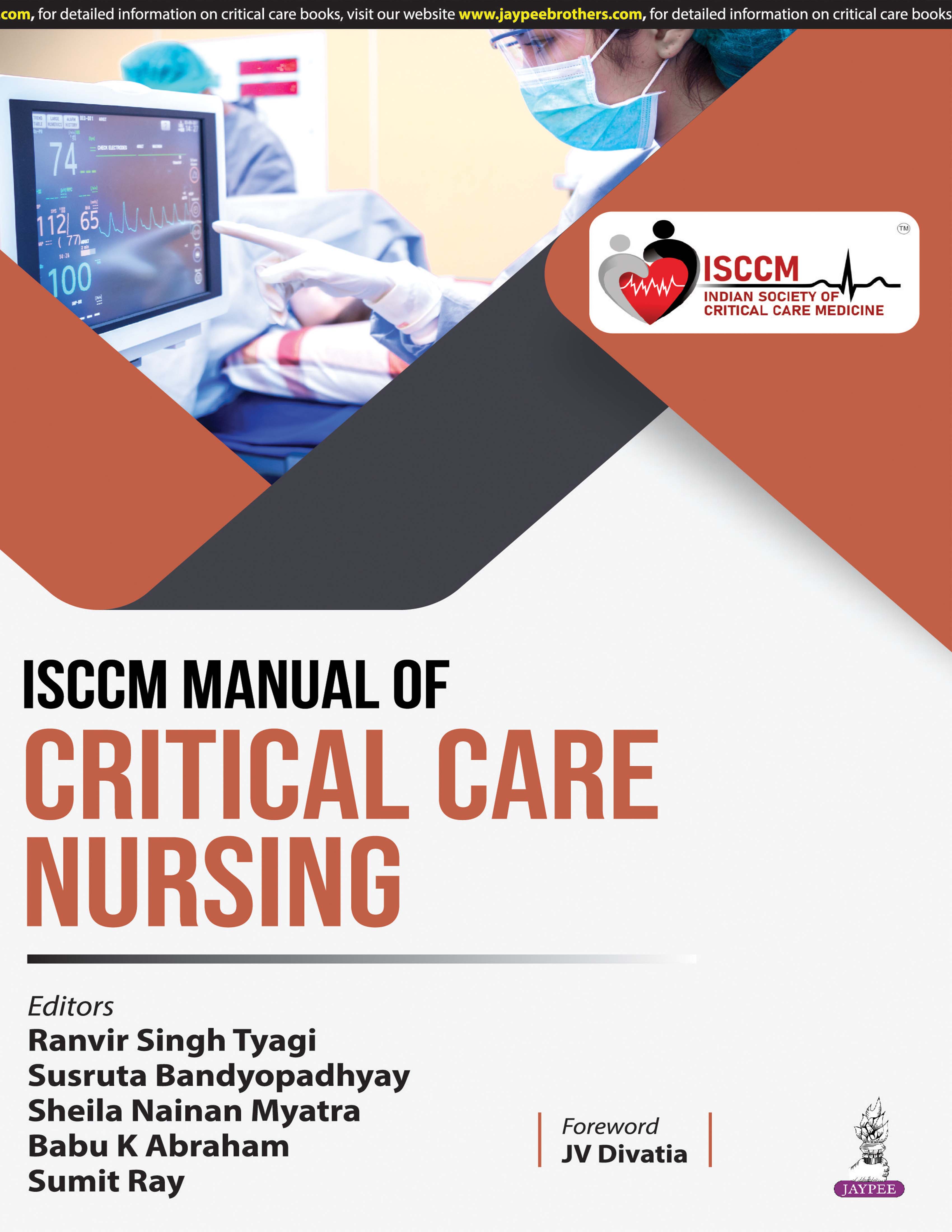 ISCCM MANUAL OF CRITICAL CARE NURSING